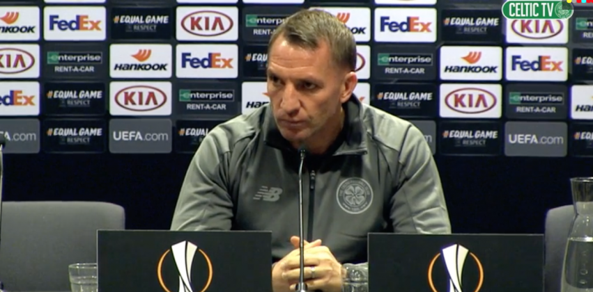 Rodgers Makes Tierney Revelation - Gives Update On Striker Situation ...