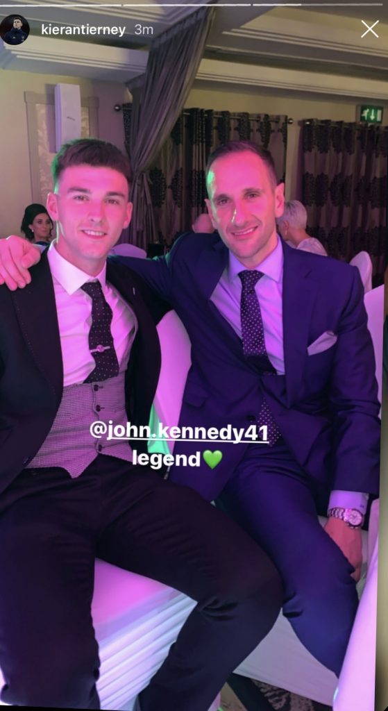 ‘Legend’ - Kieran Tierney Snapped With Celtic Coach On Night Out ...