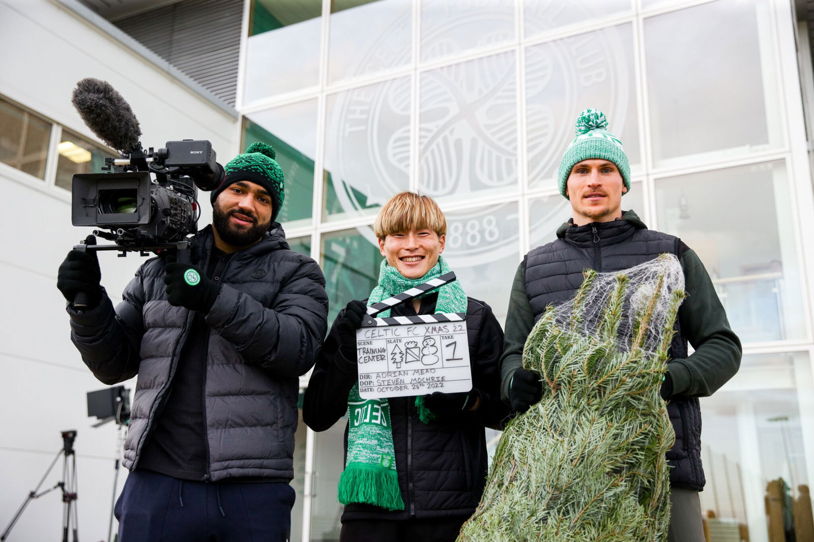 Tony Roper Spotted Filming At Celtic Park | Latest Celtic News