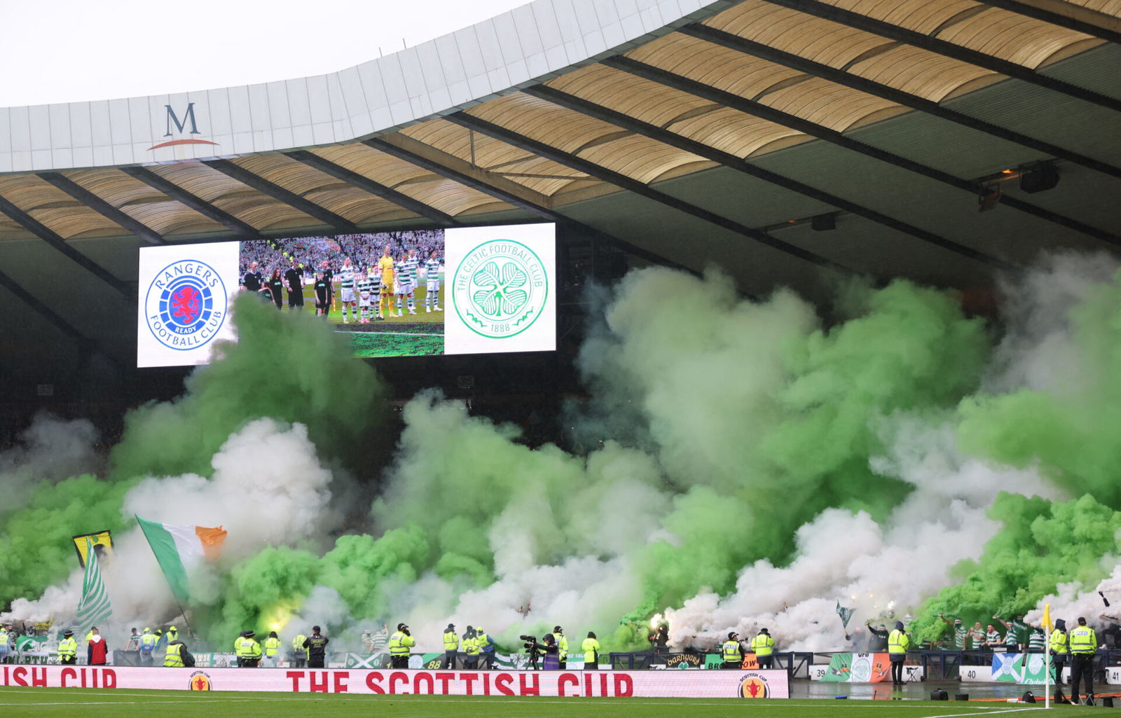 Watch: Celtic's Teriffic Pre Final Tifo | Latest Celtic News