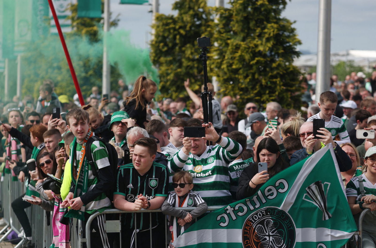 Video: Celtic Merchant City Celebrations In Full Swing | Latest Celtic News