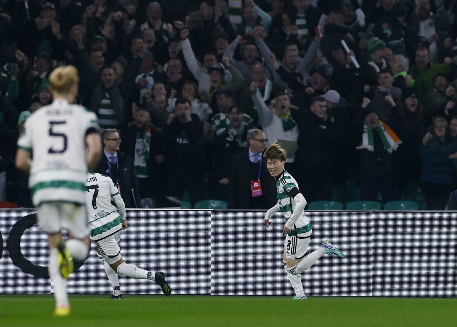 Watch: The Electric Moment Kyogo Sends Celtic Park Into The ...