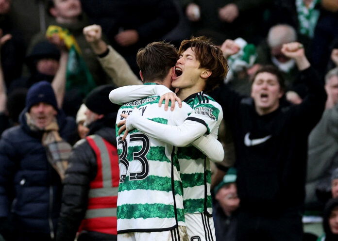 Watch: Brilliant Moment Kyogo's Family React To His Derby Stunner From ...