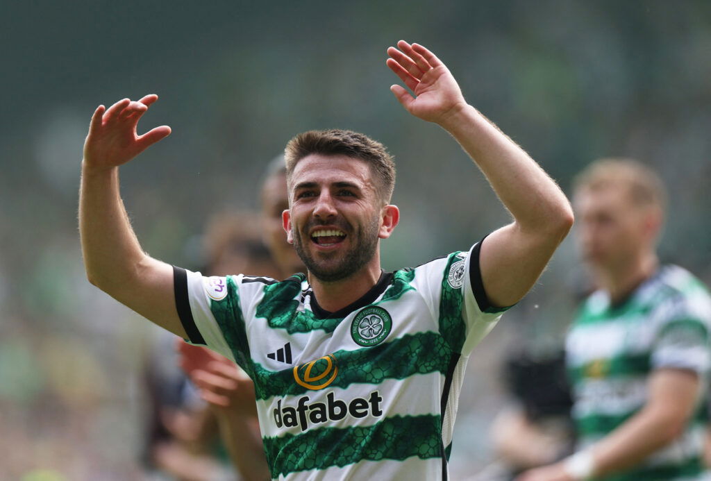 Watch: Greg Taylor Walks Away From Interview To Savour Special Celtic ...