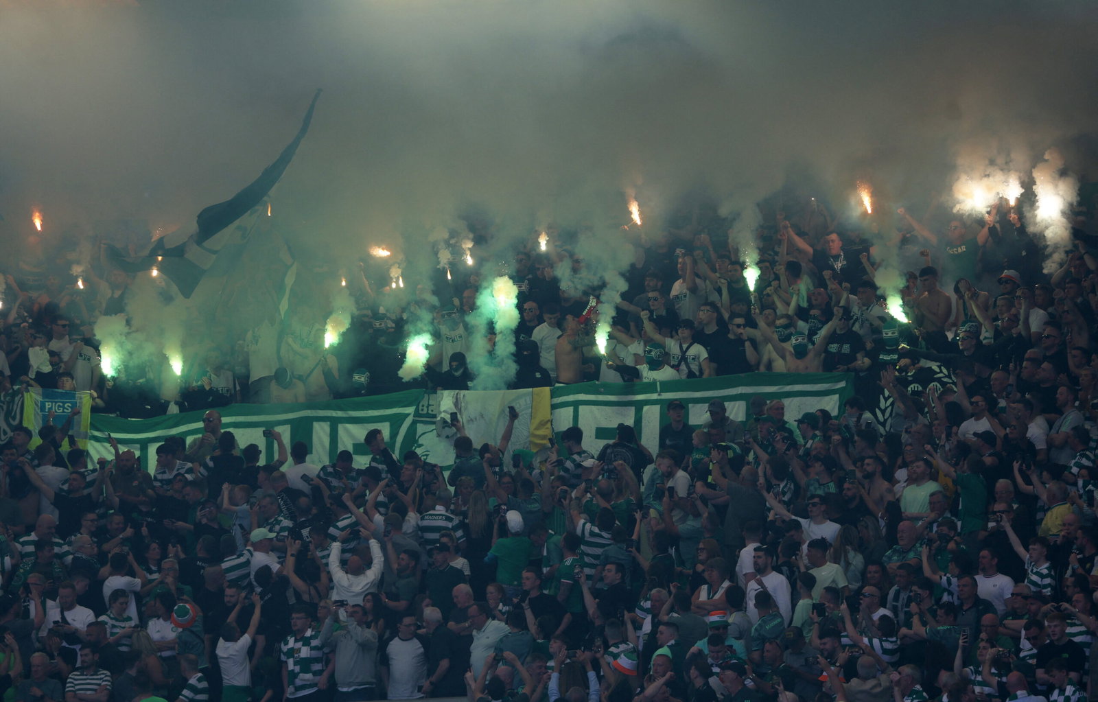 Crackdown On Pyrotechnics In Scottish Football Stadiums | Latest Celtic ...
