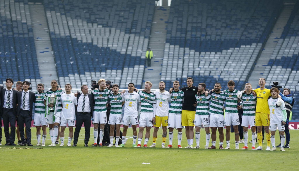 Watch: Incredible Moment Celtic Players Soak In Amazing Hampden Support ...