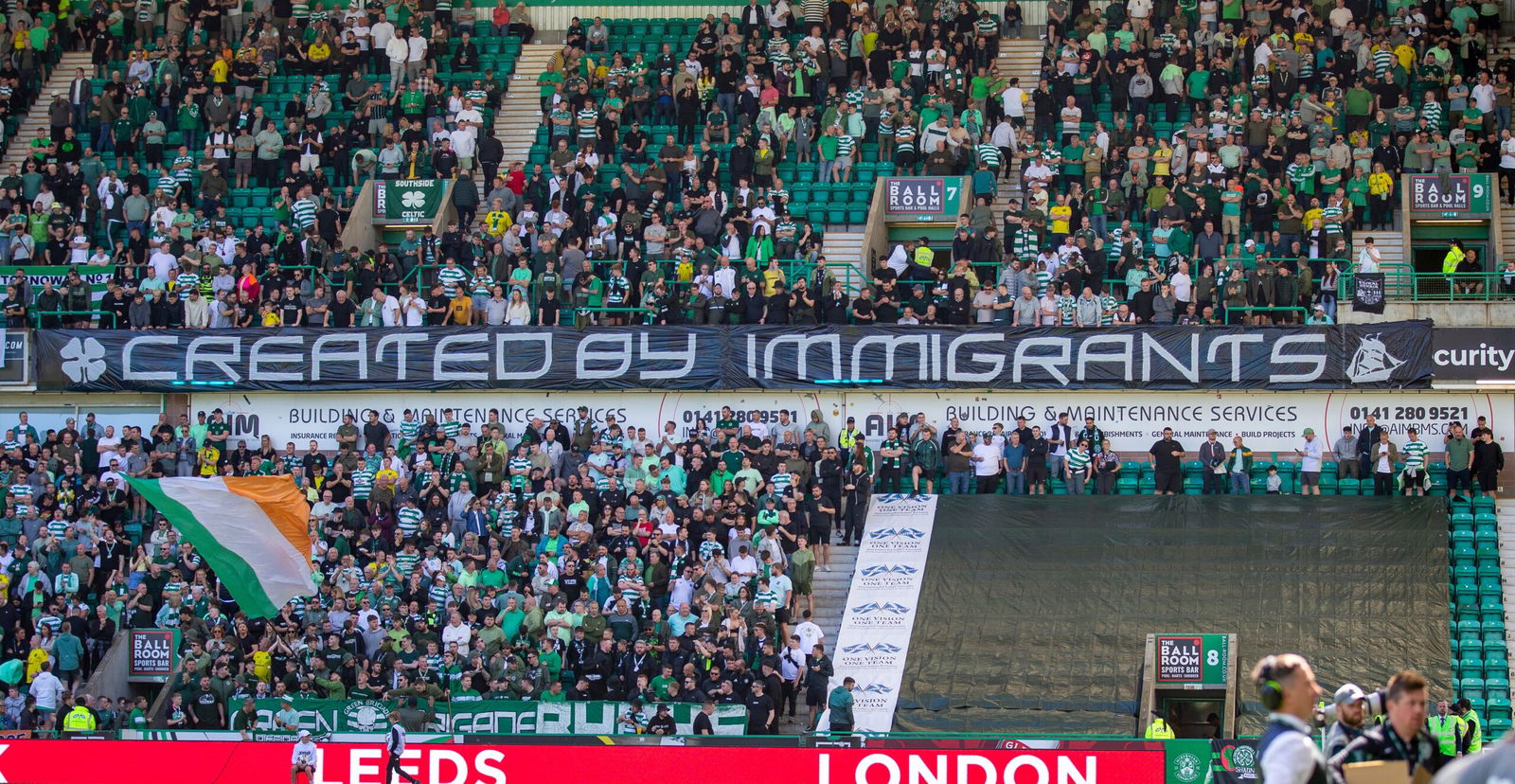 Celtic Fan Banner Highlights Influence Of Immigrants In Club's ...