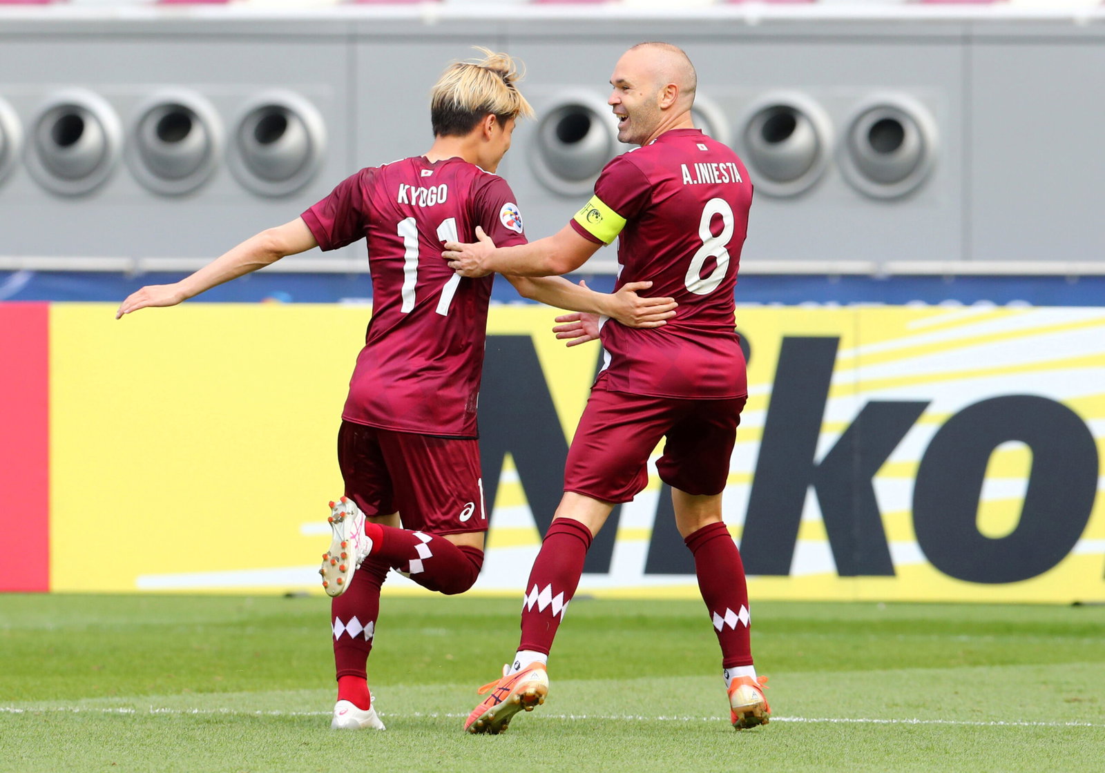 Kyogo Sends Message To Former Teammate Andres Iniesta After Retirement ...