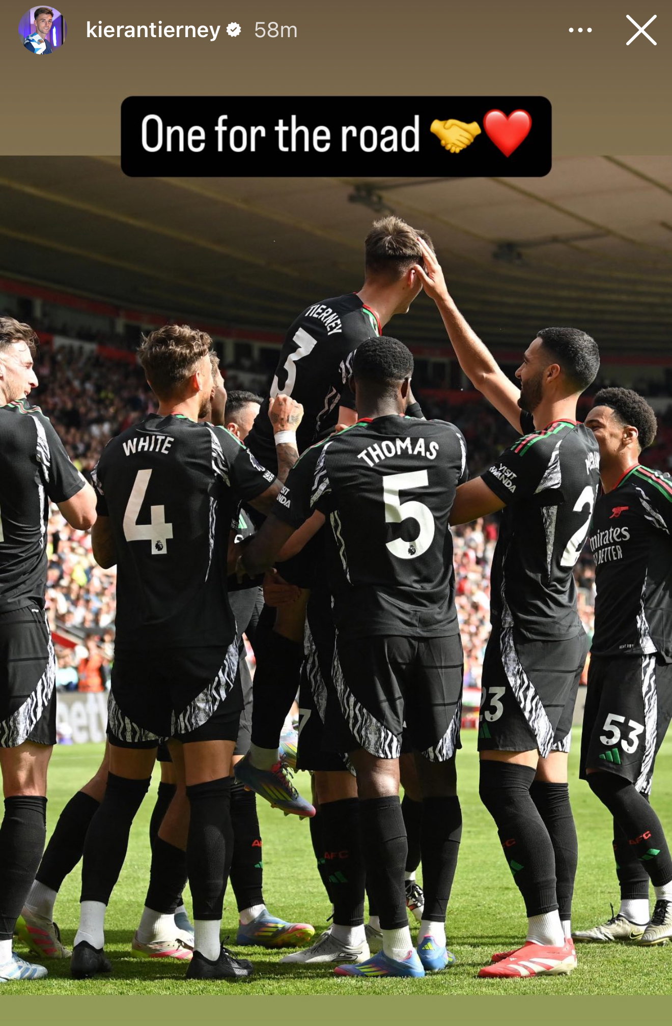 Kieran Tierney's Brilliant Sunday Night Social Media Post | Latest ...